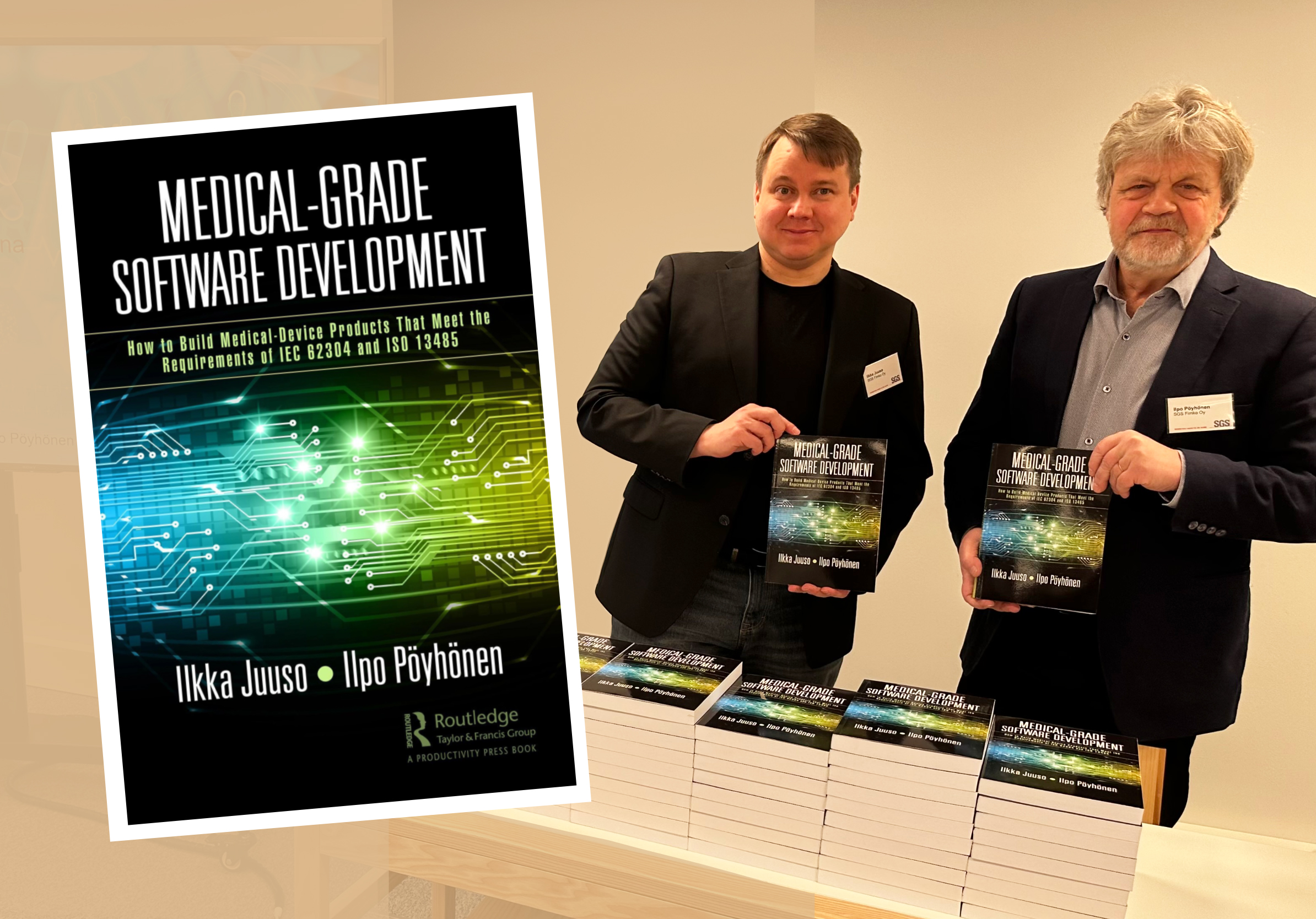 Uusi opas terveysalan ohjelmistovalmistajille standardien IEC 62304 sekä ISO 13485 ...